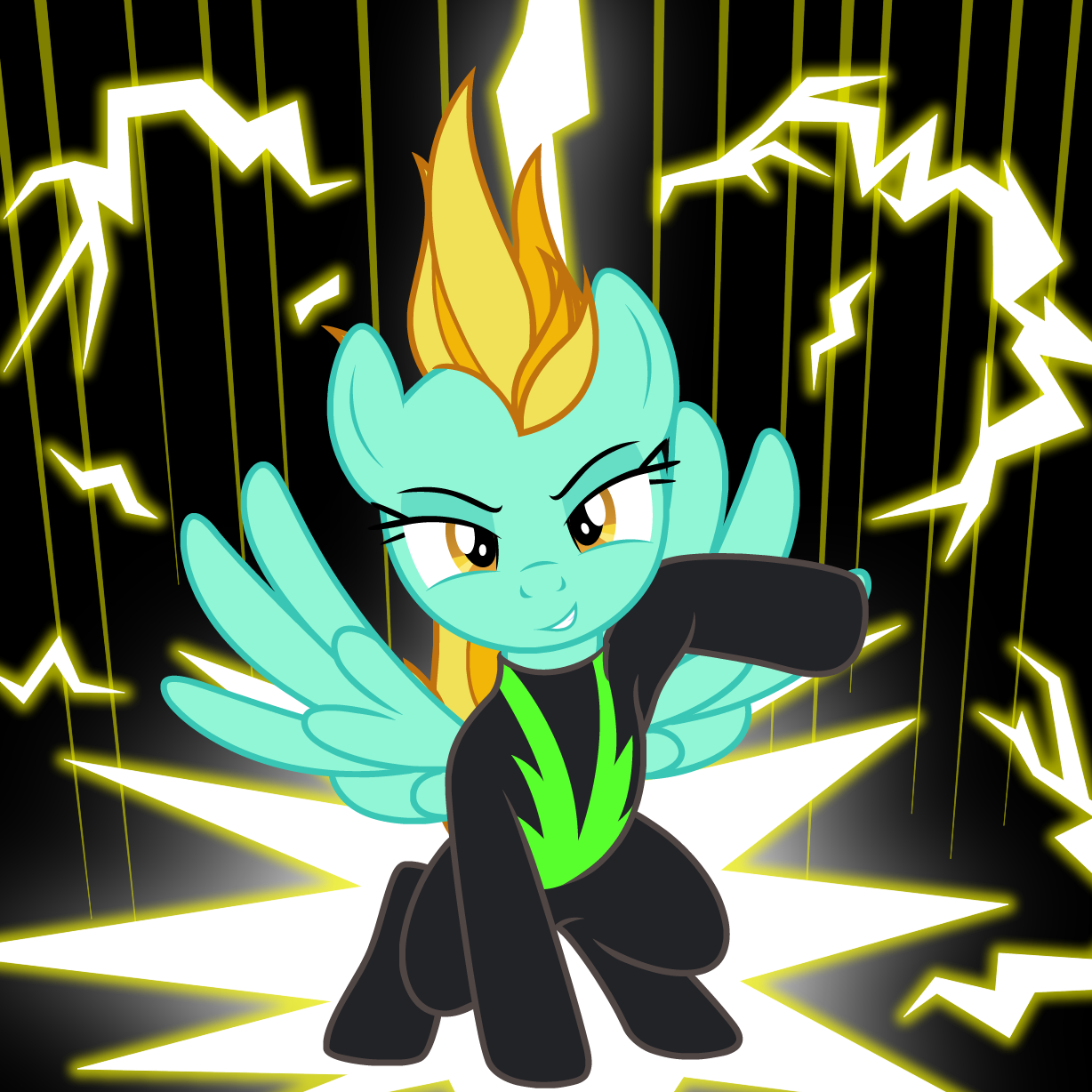 #3584332 - safe, artist:badumsquish, derpibooru exclusive, lightning ...