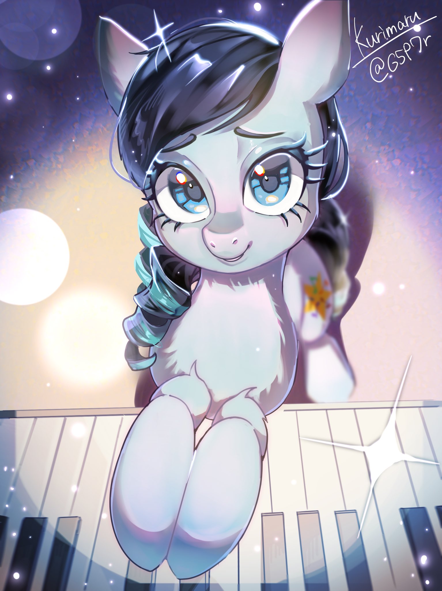 #3584728 - safe, artist:g5p7r, coloratura, earth pony, pony, g4, female, looking at you, mare ...