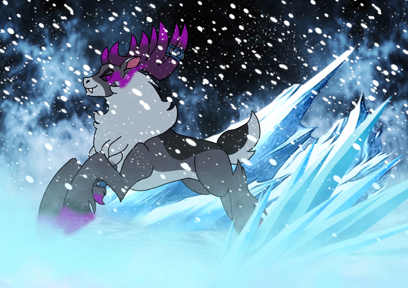 #3584848 - safe, artist:zetikoopa, stronghoof hoofstrong (tfh), deer ...