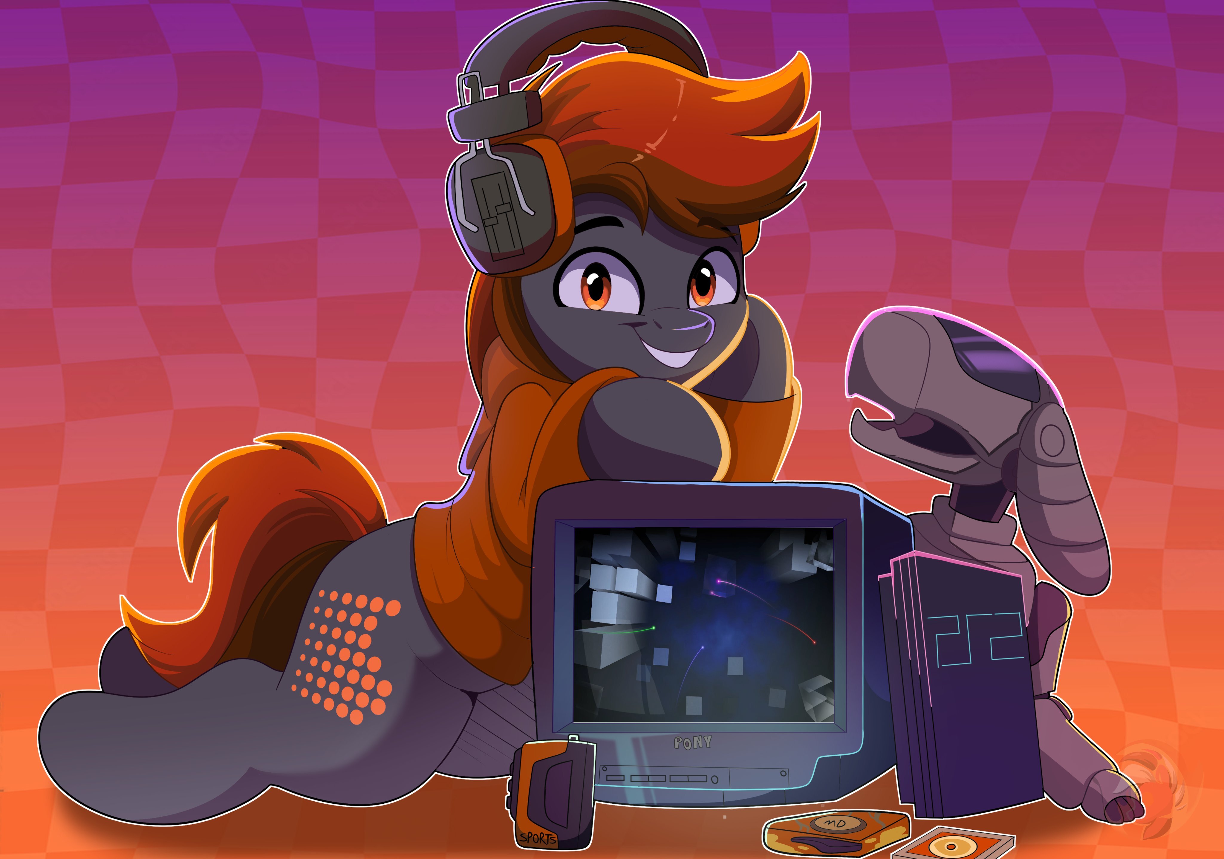 #3588084 - oc name needed, safe, artist:joaothejohn, oc, oc only, earth pony, pony, abstract ...