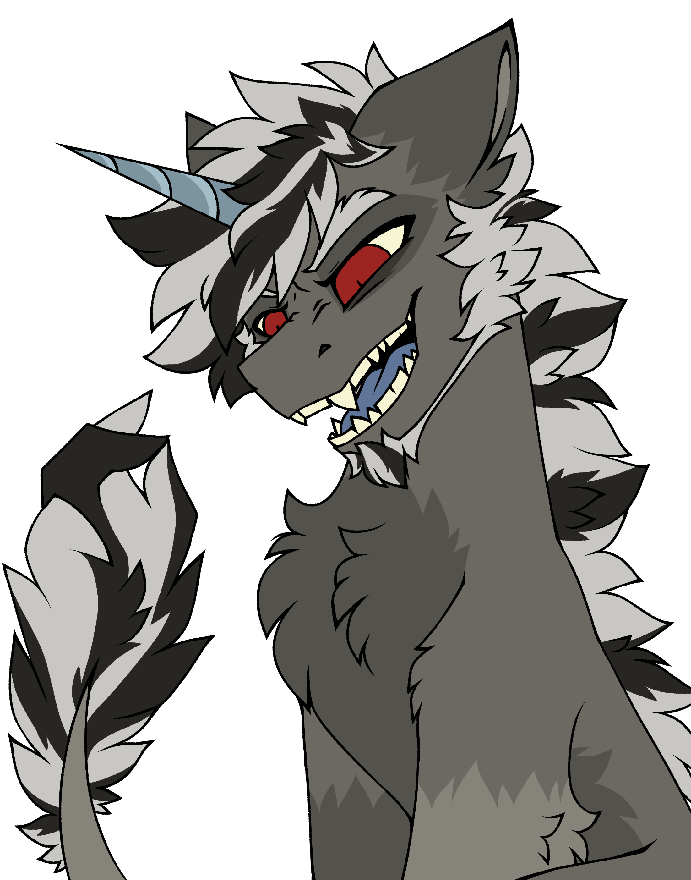 #3588297 - safe, artist:pegacousinceles, discord, unicorn, g4, au:war ...