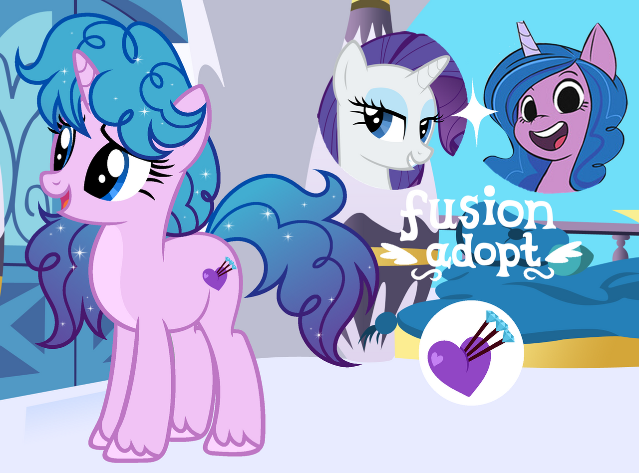 #3588559 - safe, artist:vi45, izzy moonbow, rarity, oc, pony, unicorn ...