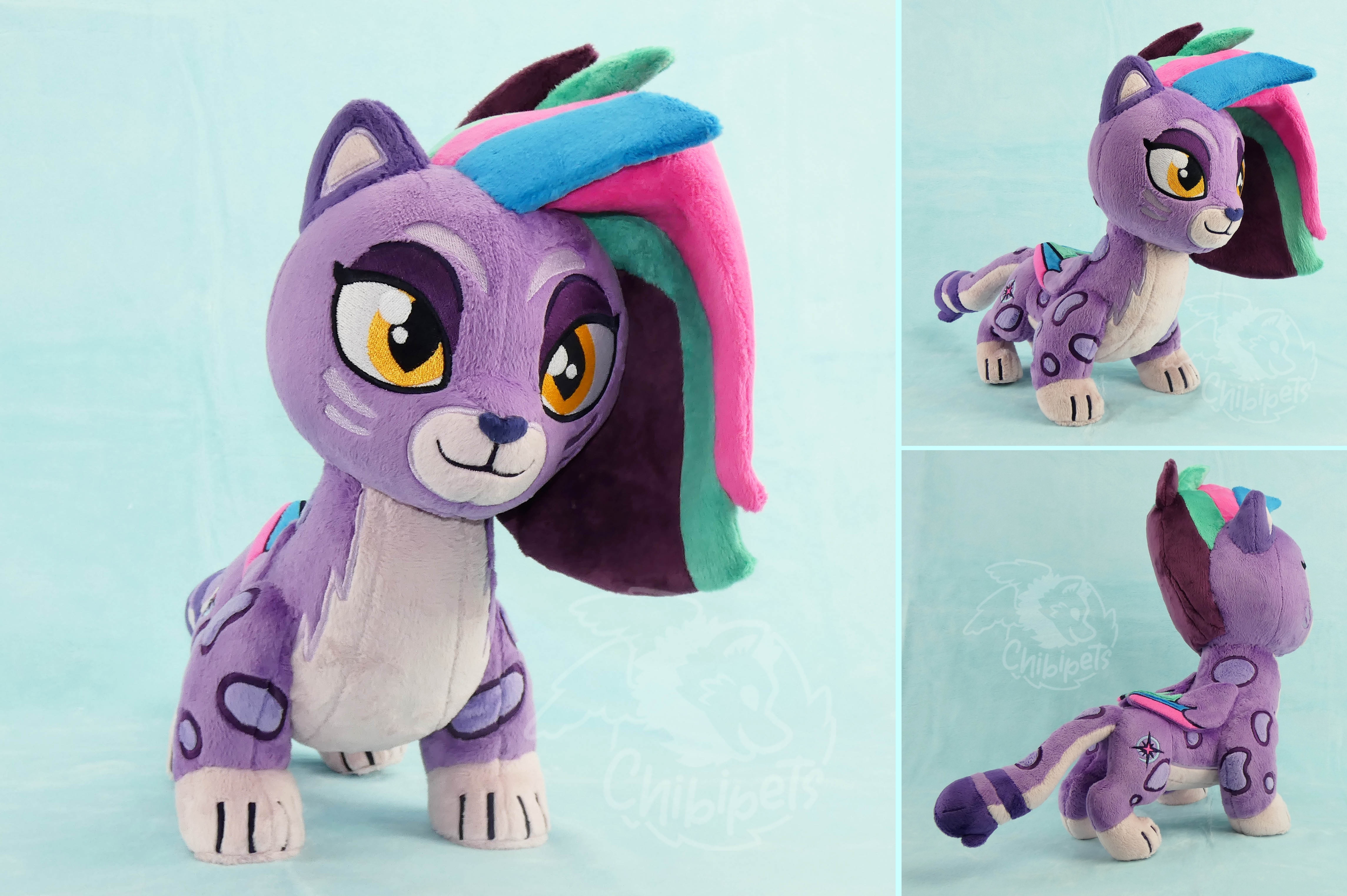 #3588594 - safe, artist:chibipets, allura, aq bars, big cat, leopard ...