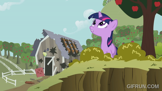 #3588665 - safe, screencap, applejack, twilight sparkle, earth pony ...