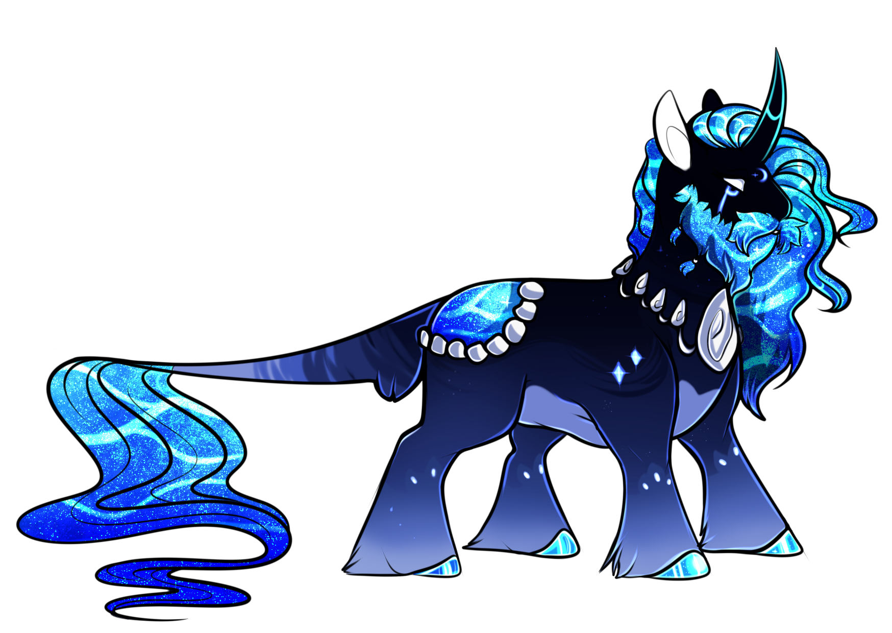 #3589059 - safe, artist:stygiannyx, oc, oc only, pony, unicorn, beard, blue coat, facial hair ...