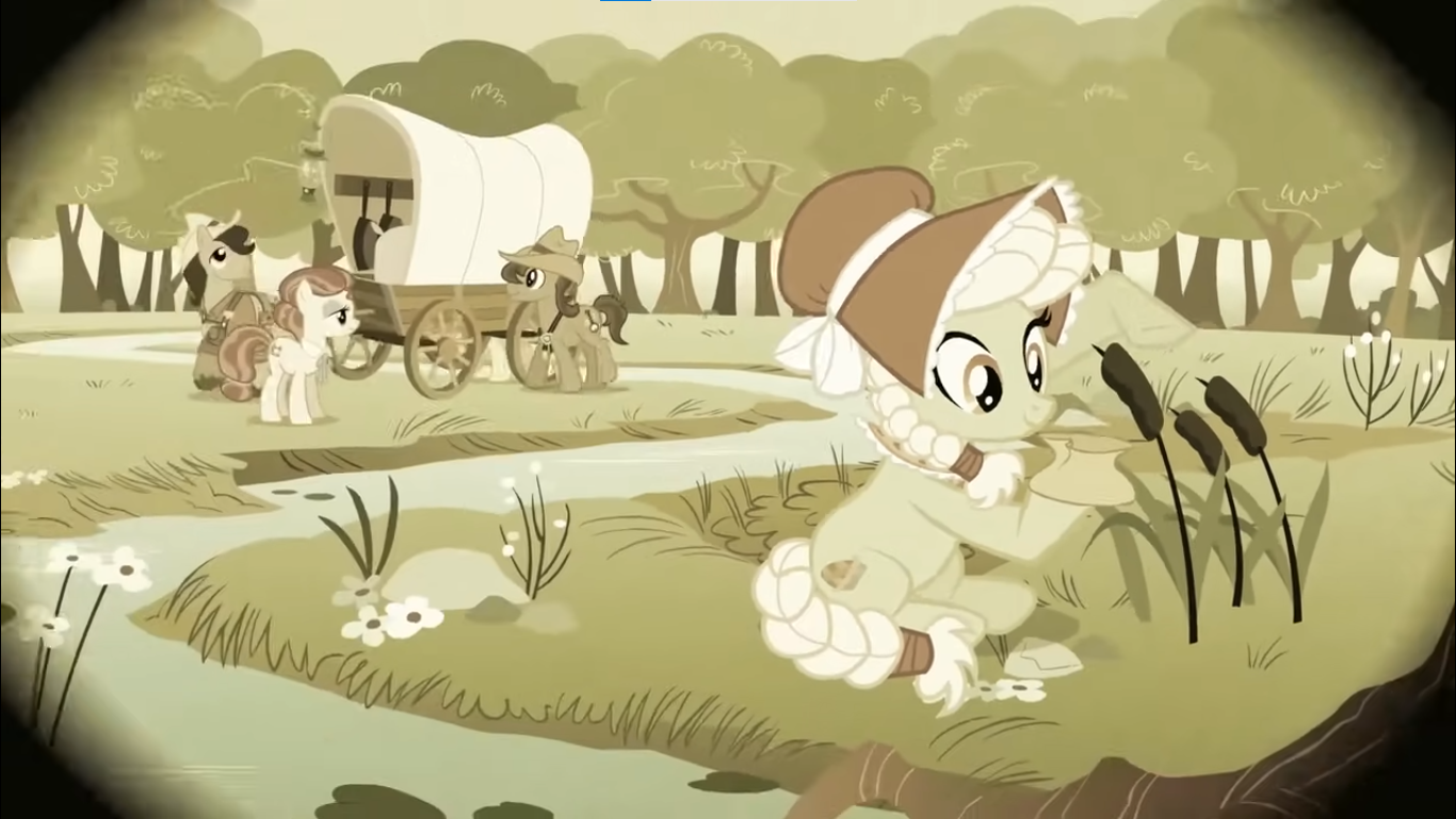 #3589250 - safe, screencap, granny smith, pokey oaks, prairie tune, sew ...