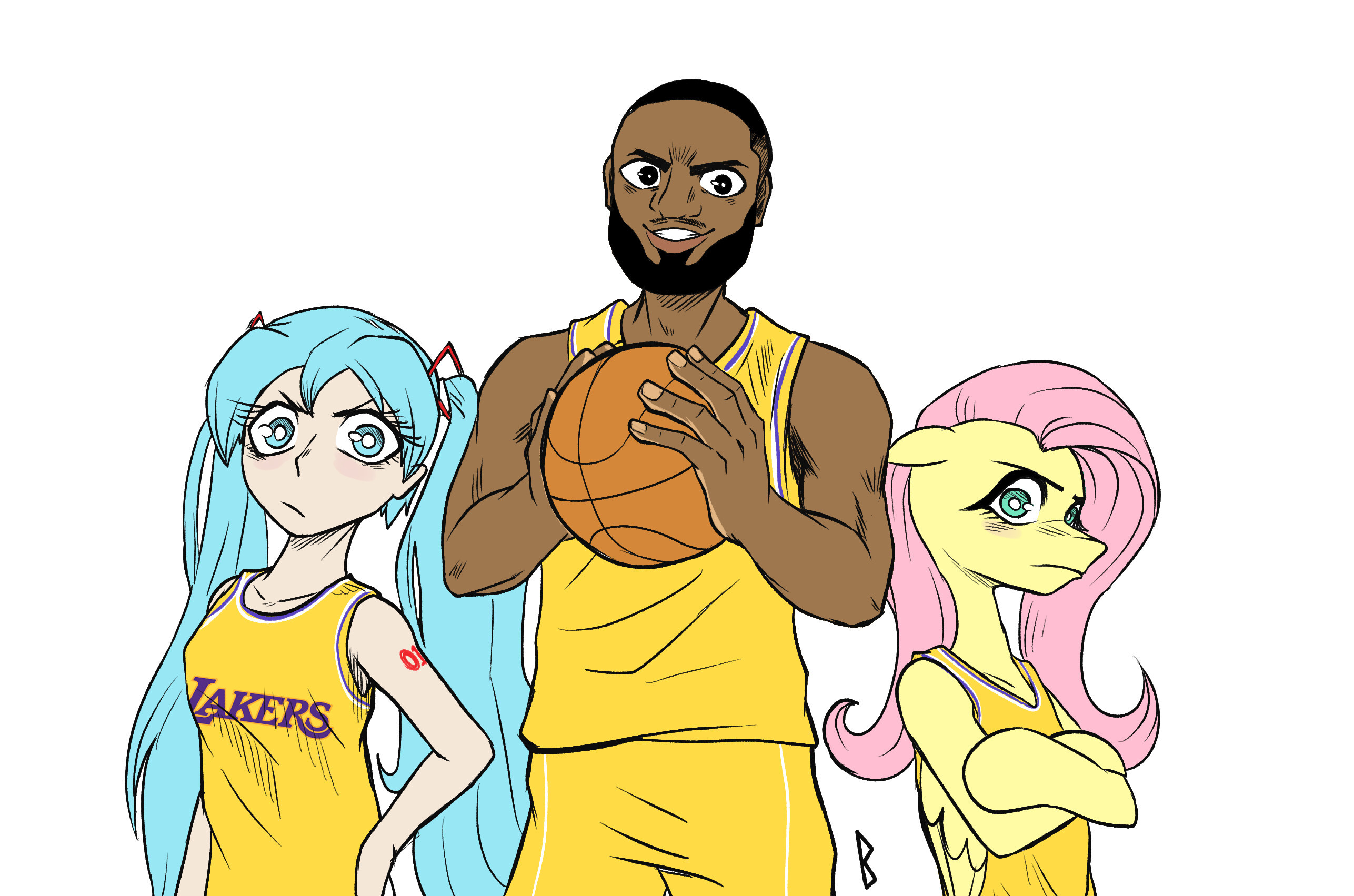 #3589555 - safe, artist:begoliah, fluttershy, human, pegasus, pony, g4 ...