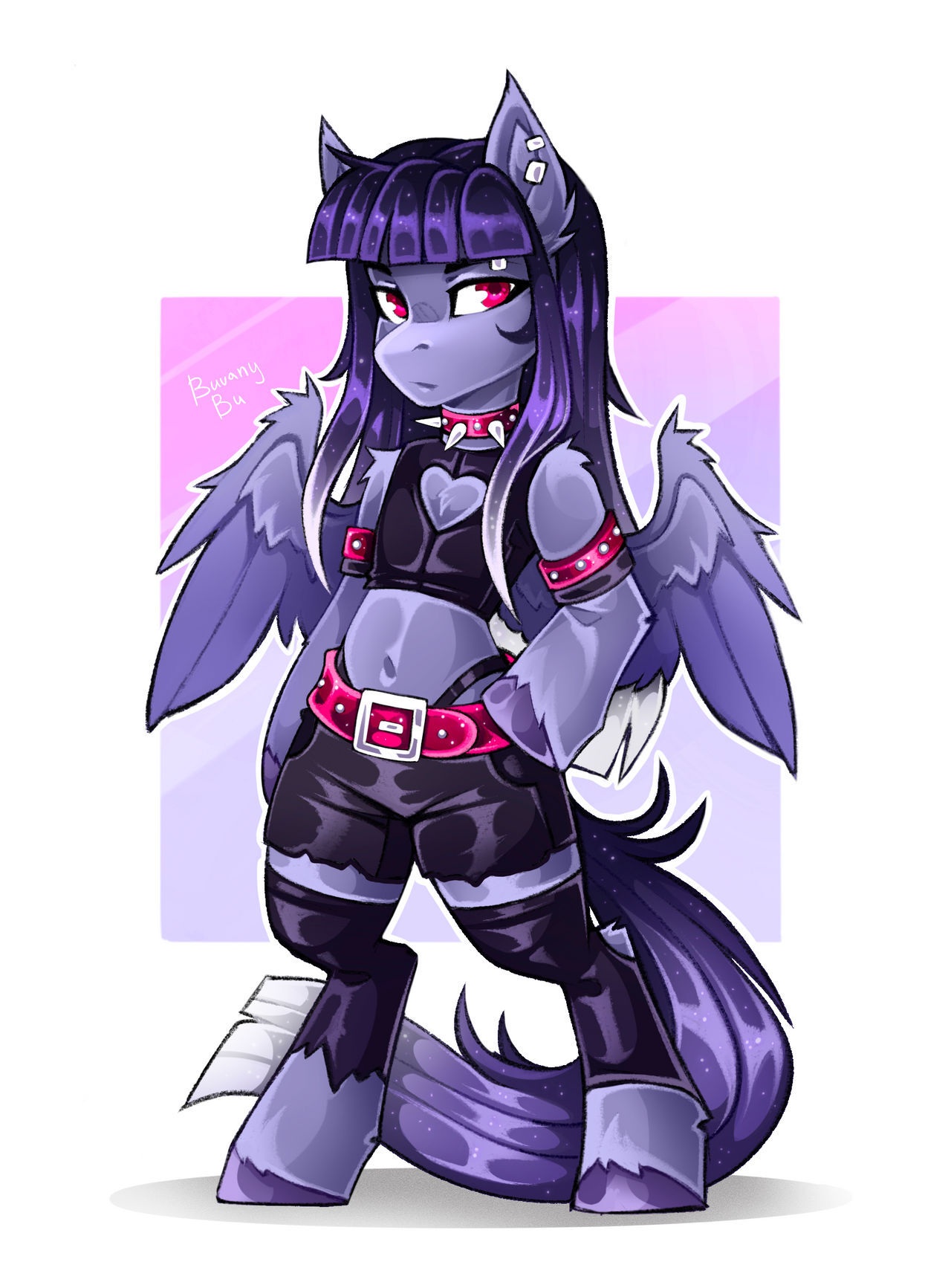 #3578590 - safe, alternate character, alternate version, artist:buvanybu, oc, oc only, pegasus ...