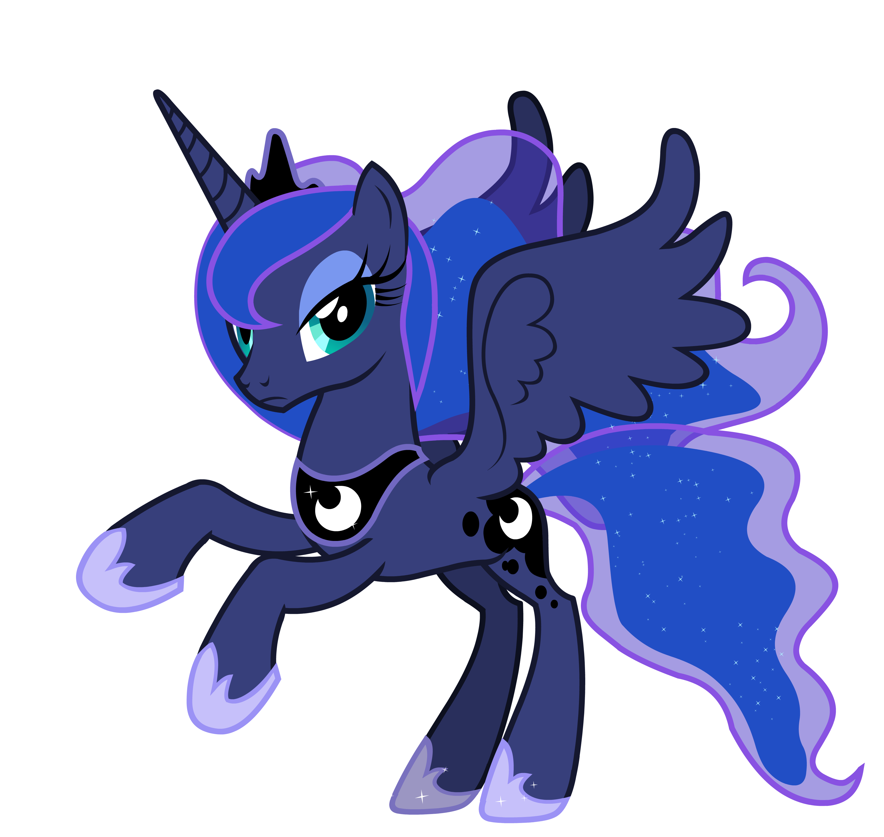 #3578646 - safe, artist:alicesponycorner, princess luna, alicorn, pony ...