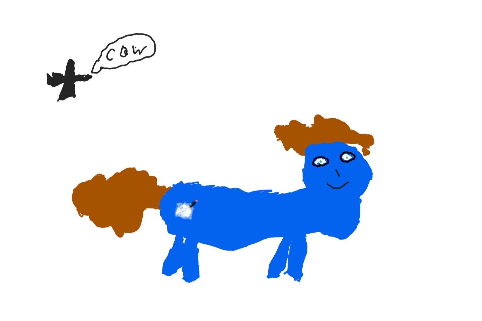 #3578982 - safe, artist:nouseyourname, oc, oc:silly scribe, bird, crow ...