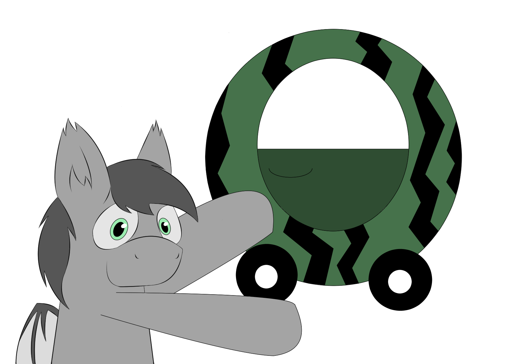 #3590280 - safe, artist:hovawant, oc, oc only, cozy coupe, simple ...