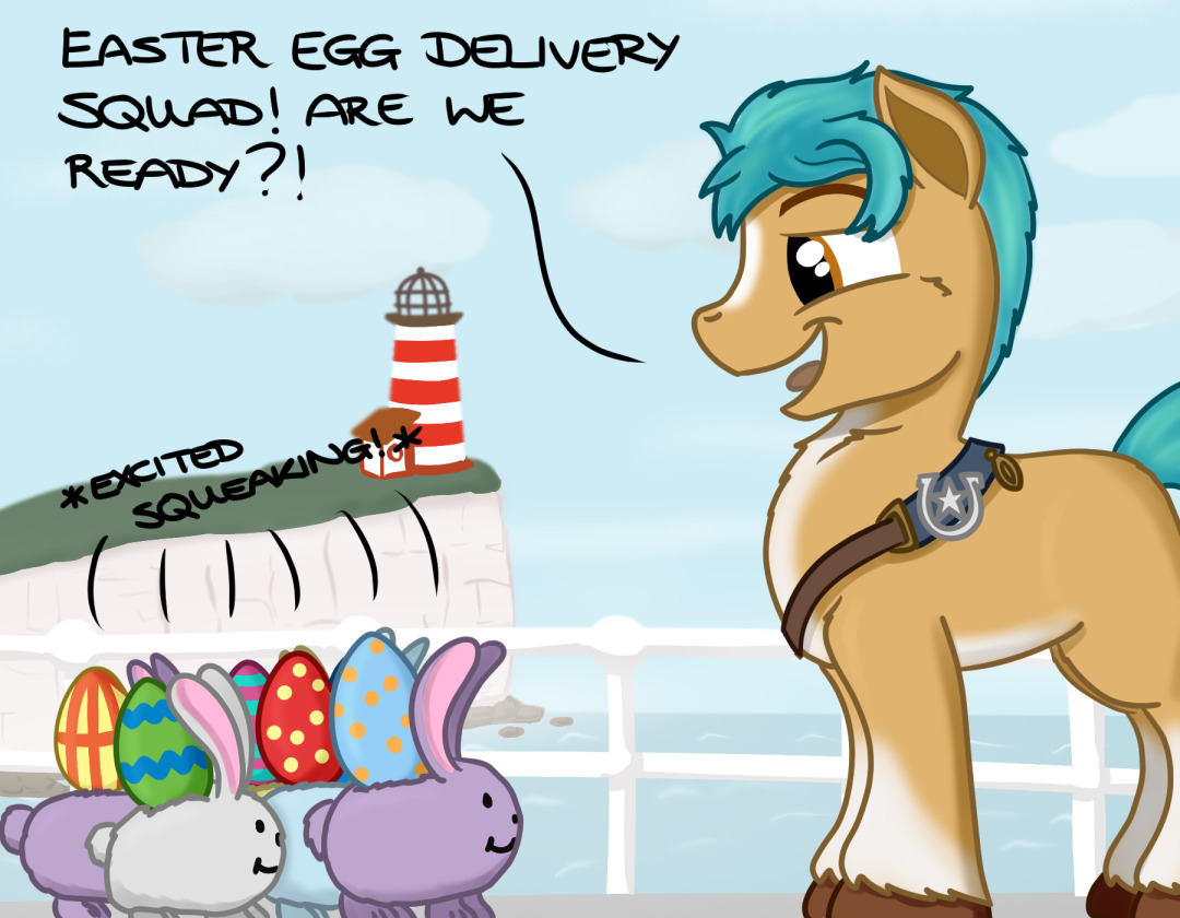 #3591082 - safe, artist:hoofclid, hitch trailblazer, earth pony, pony ...