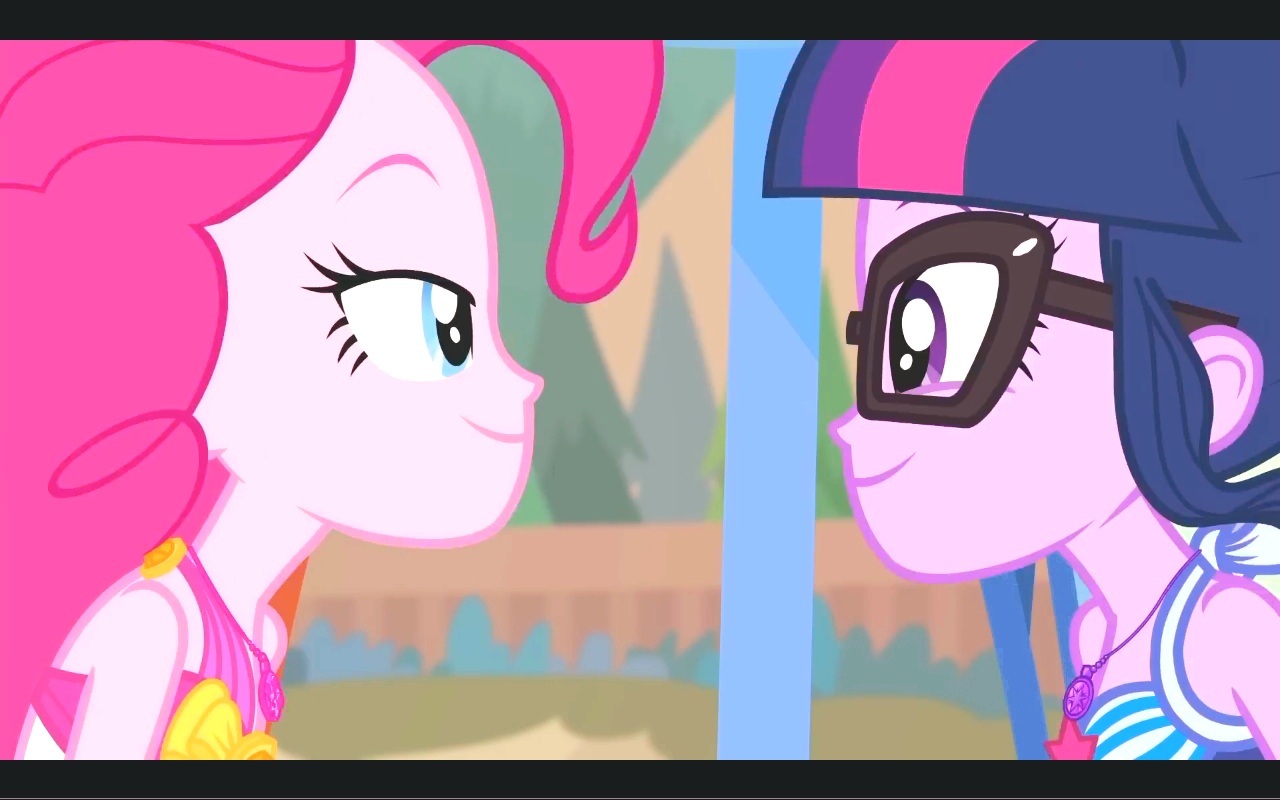 #3592030 - safe, screencap, pinkie pie, sci-twi, twilight sparkle ...