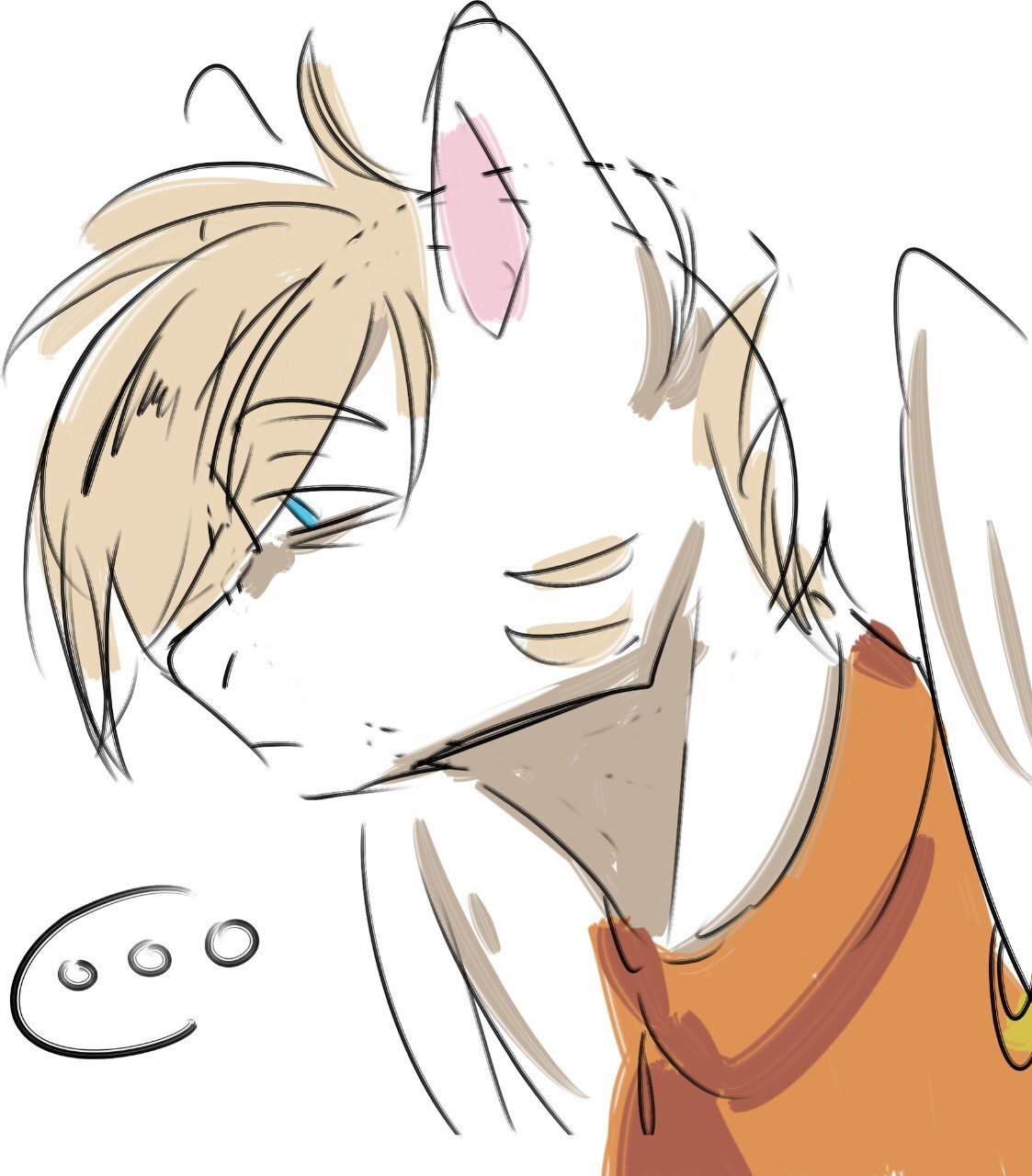 #3592110 - safe, artist:guretou, oc, oc only, oc:aussie, pegasus, bust ...