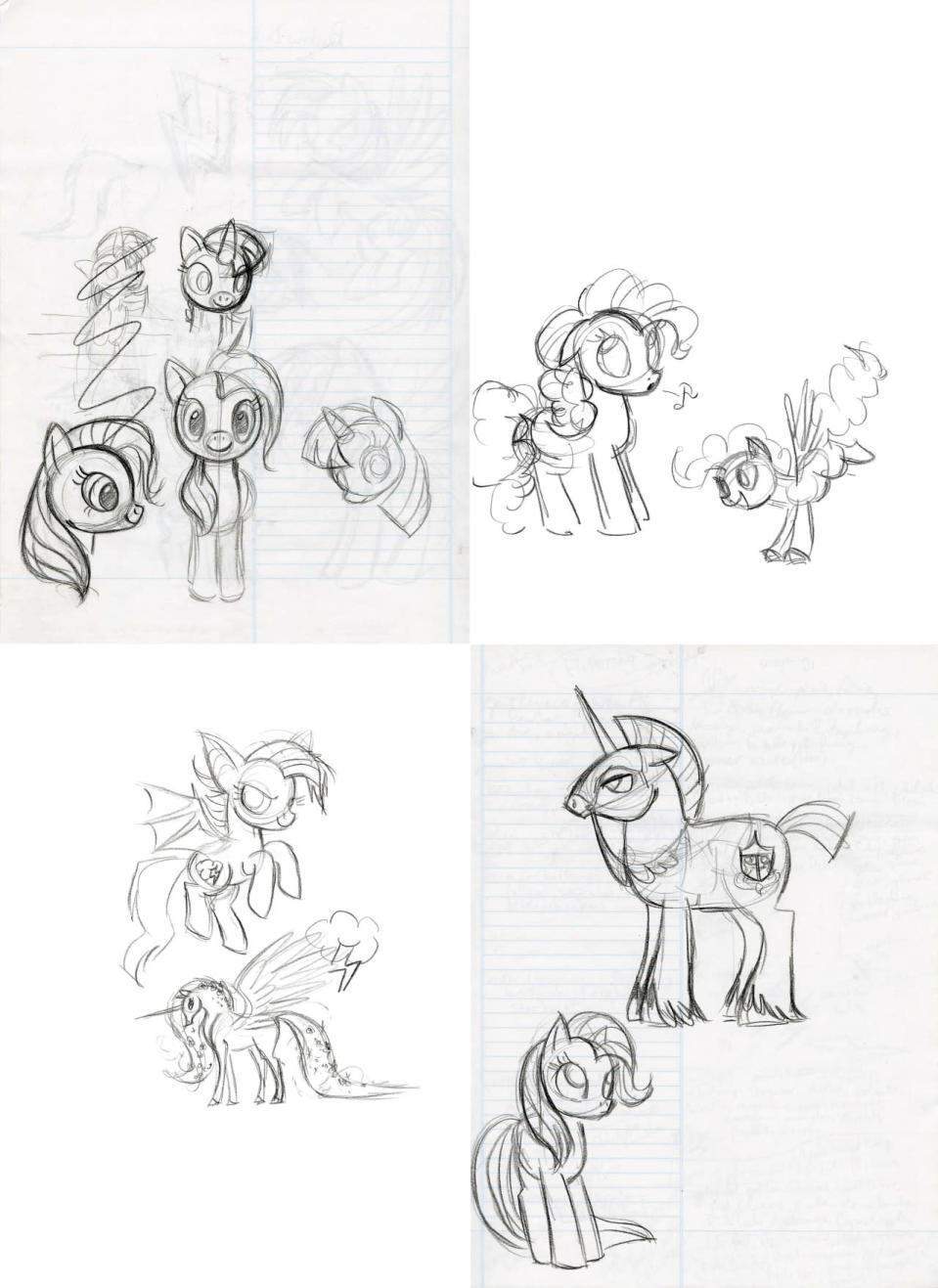 #3592667 - safe, artist:lauren faust, fluttershy, majesty, pinkie pie, posey, rainbow dash ...