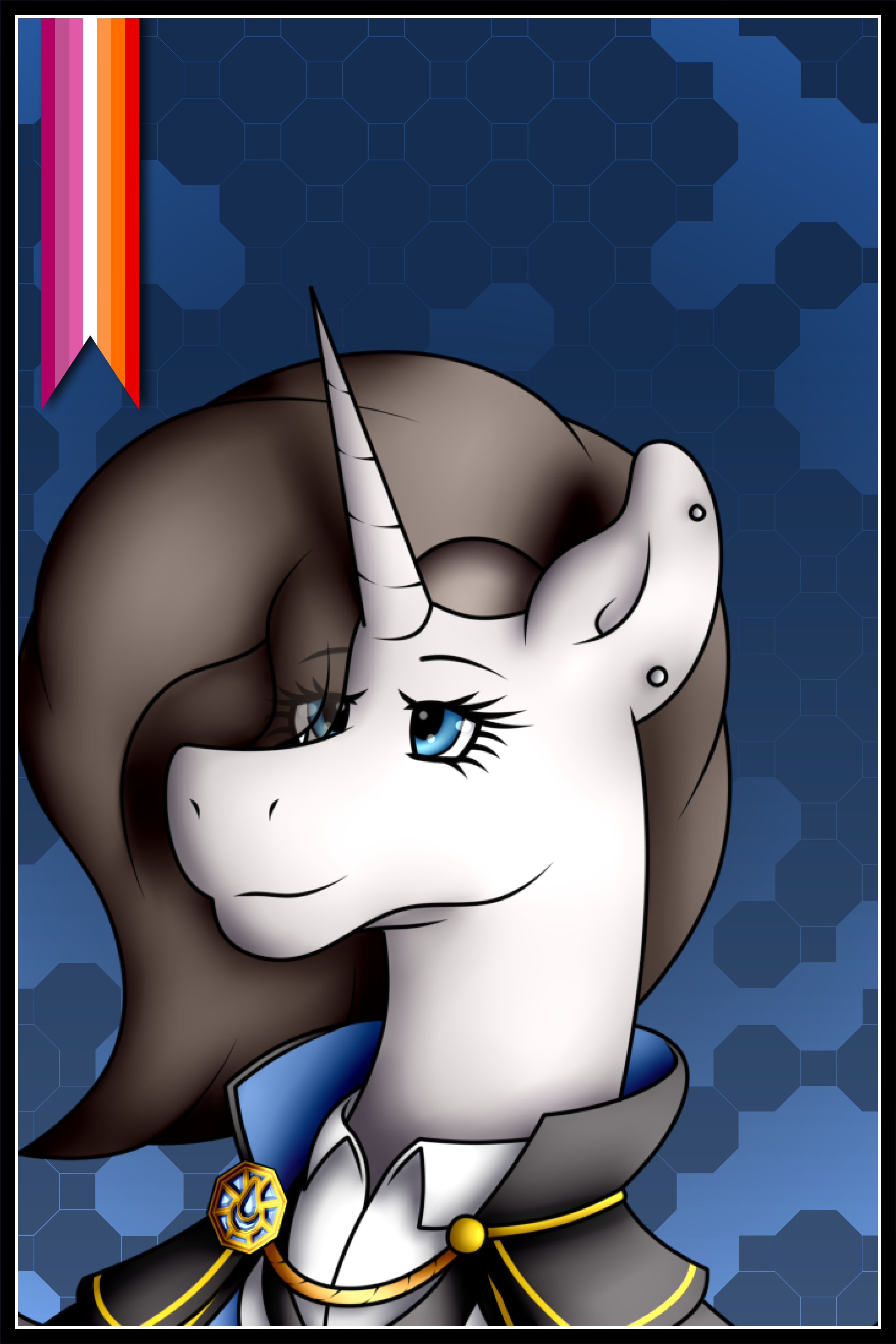 #3592842 - safe, artist:thebenalpha, oc, oc:silver moonlight, alicorn, alicorn oc, cape, clothes ...