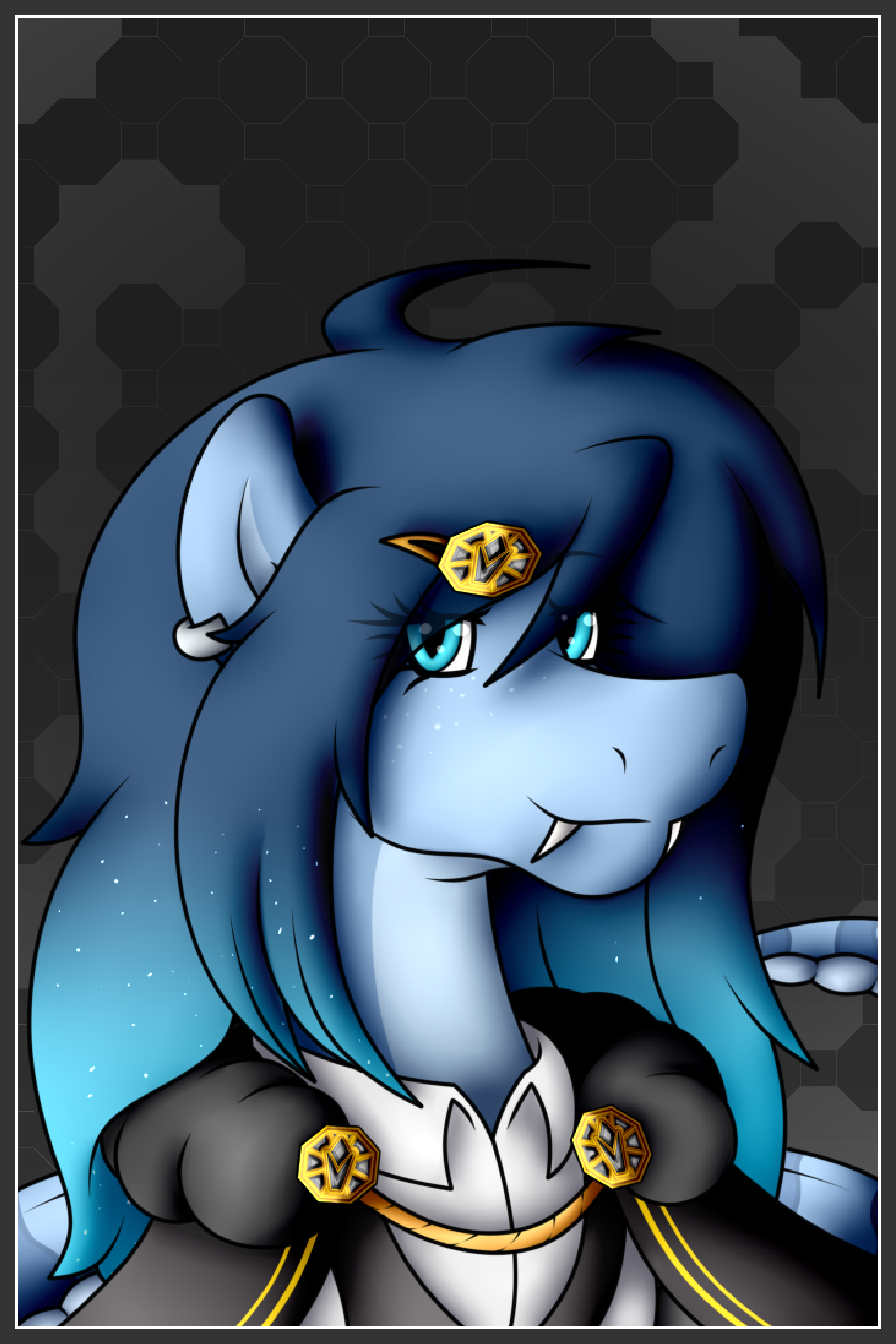 #3593503 - safe, artist:thebenalpha, oc, oc only, oc:opal brona, lamia, original species, cape ...