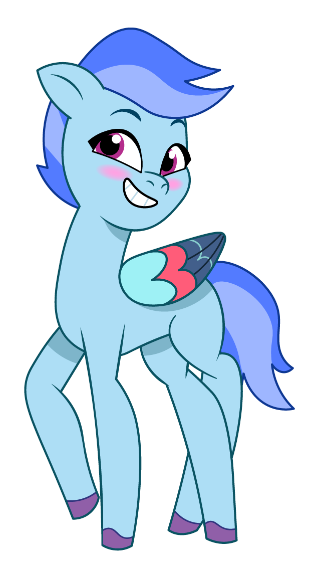 #3594627 - safe, artist:prixy05, oc, oc only, oc:spectrum splash, pegasus, pony, au:reformed ...