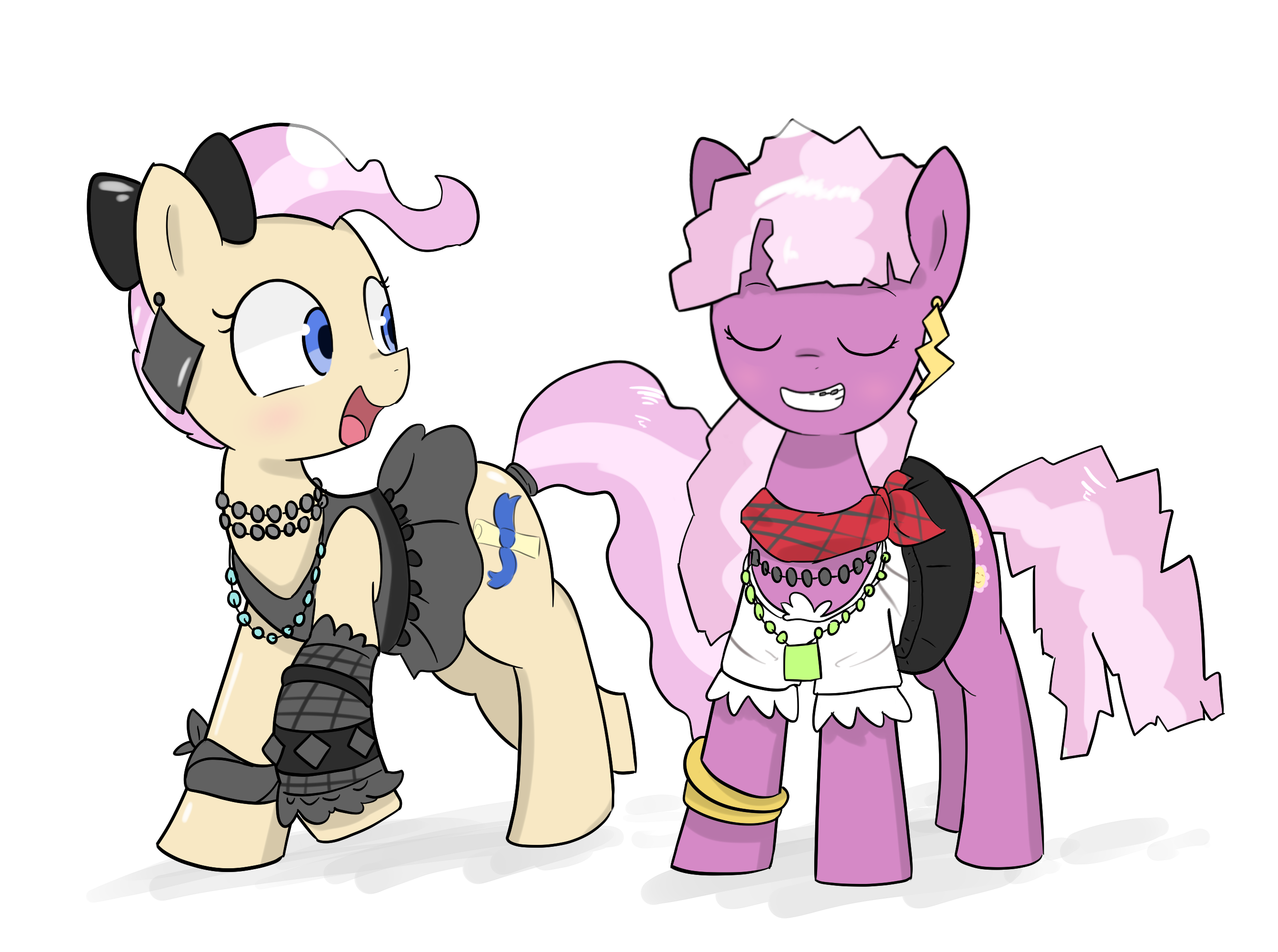 #3594723 - safe, artist:kamagi, cheerilee, mayor mare, earth pony, pony ...