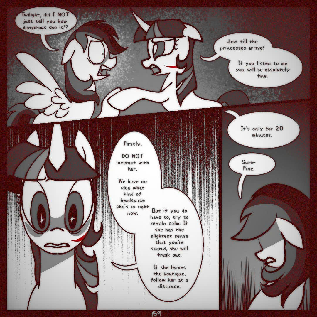 #3595140 - semi-grimdark, artist:sinclairdugore, rainbow dash, twilight ...