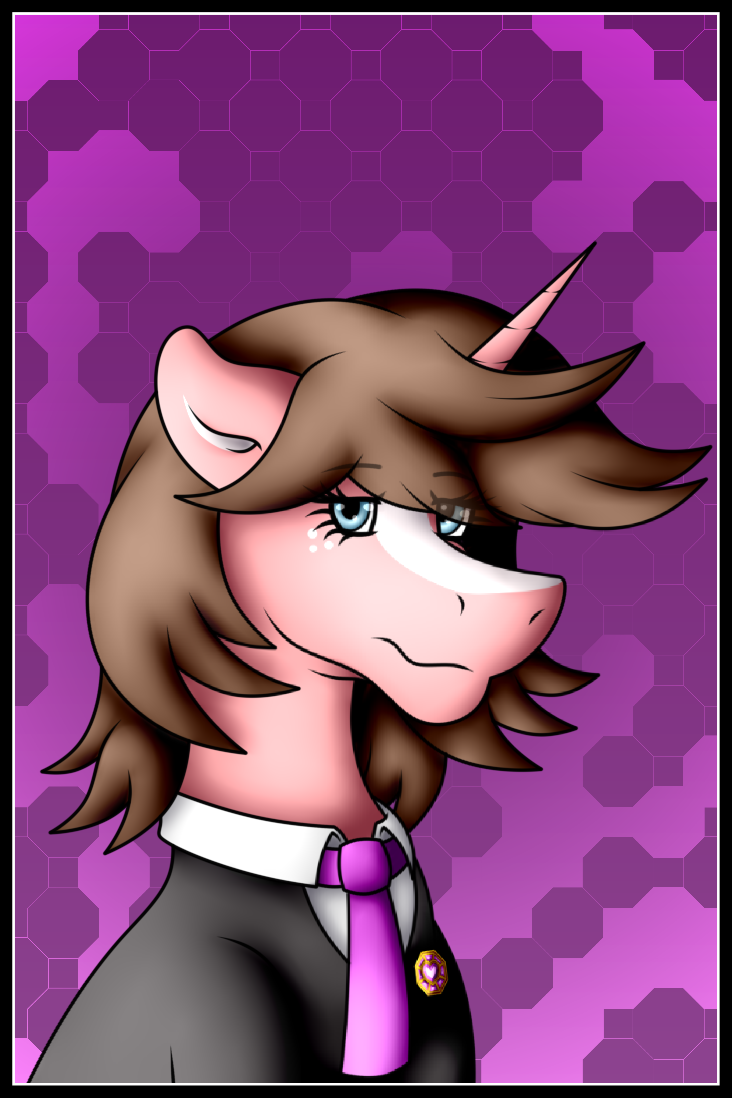 #3595149 - safe, artist:thebenalpha, oc, oc only, oc:milky chance, unicorn, clothes, horn ...