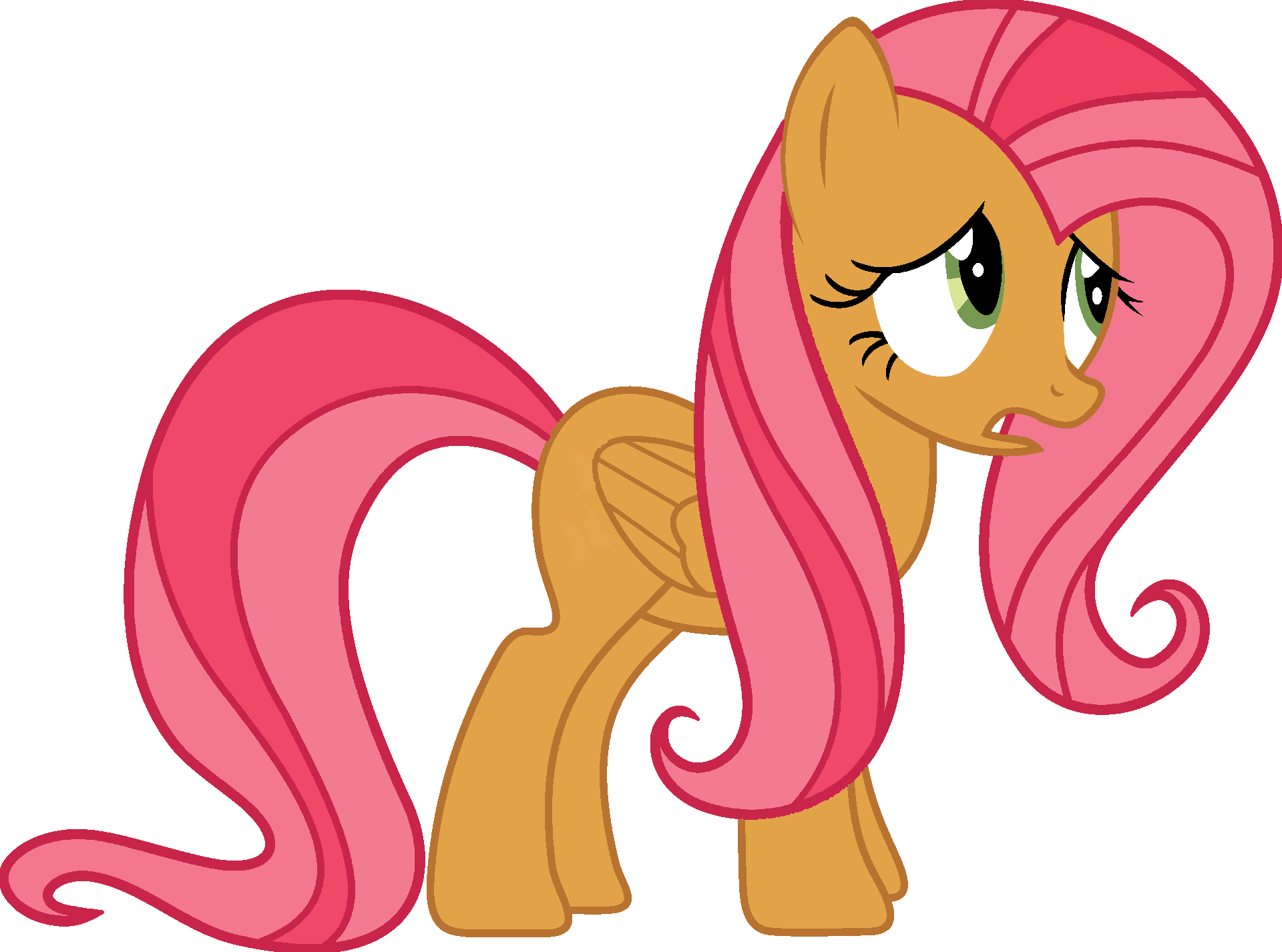 #3595780 - safe, edit, vector edit, fluttershy, pegasus, pony, ponyar ...