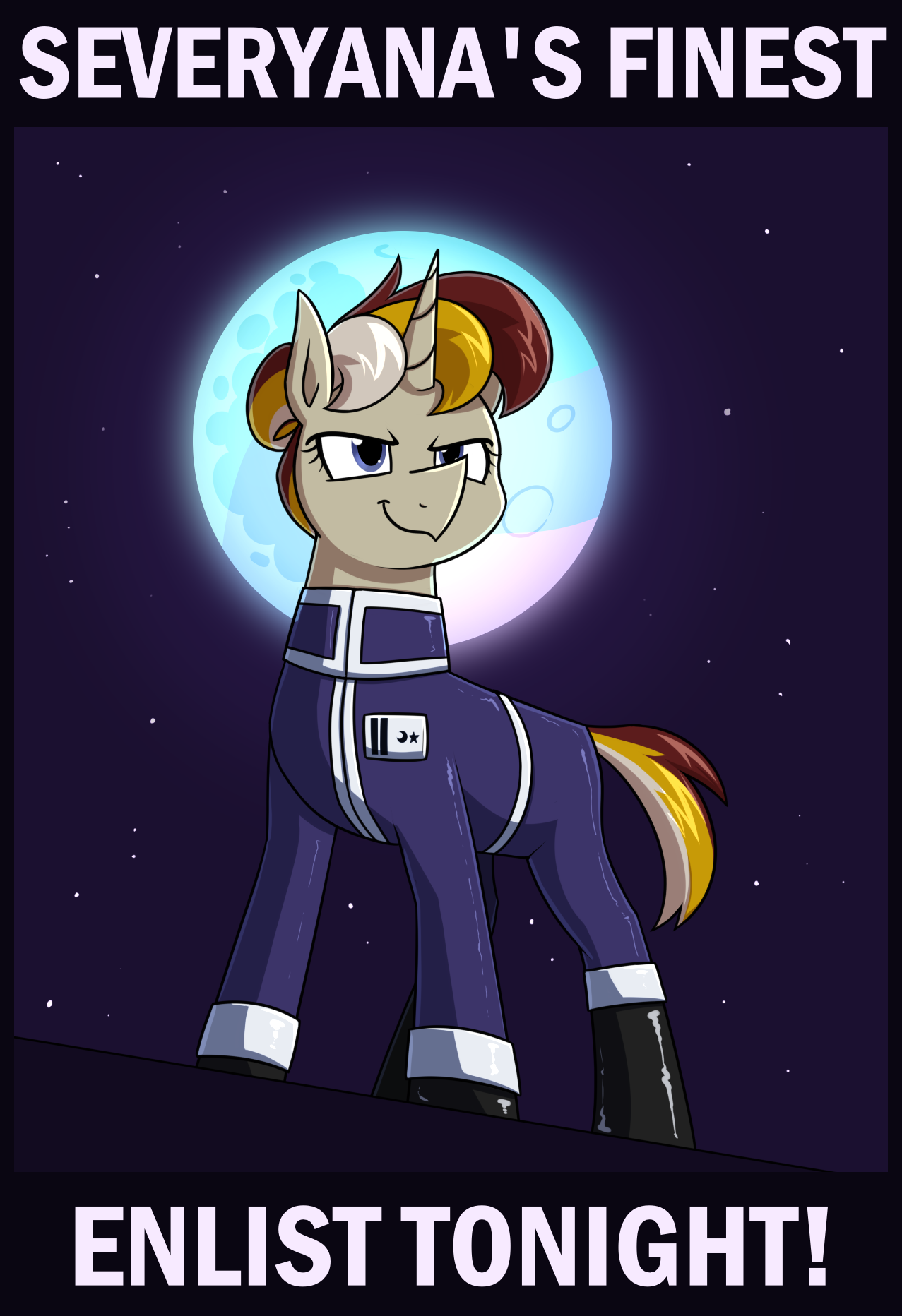 #3596231 - safe, artist:moonatik, oc, oc only, oc:katherine, pony, unicorn, new lunar millennium ...