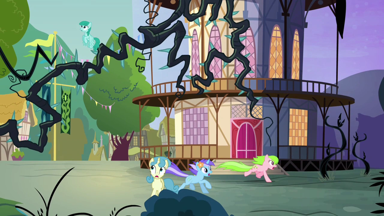 #3581443 - safe, screencap, clarion call, diamond mint, red gala ...