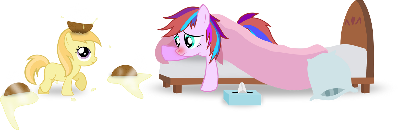 #3581475 - safe, artist:lumorn, noi, oc, oc:tiara colour, earth pony ...