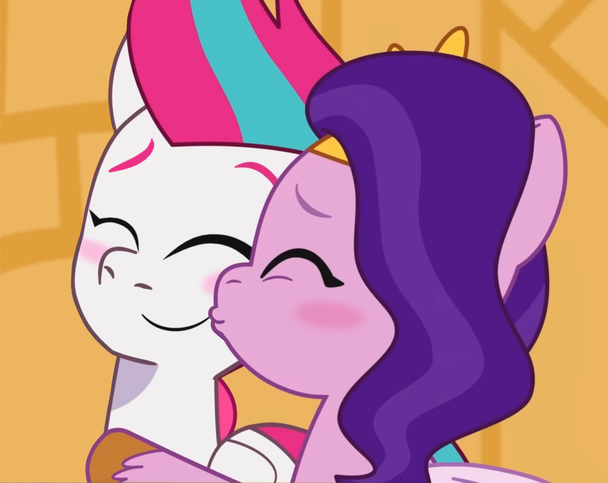 #3581507 - safe, edit, edited screencap, screencap, pipp petals, zipp storm, pegasus, pony, g5 ...