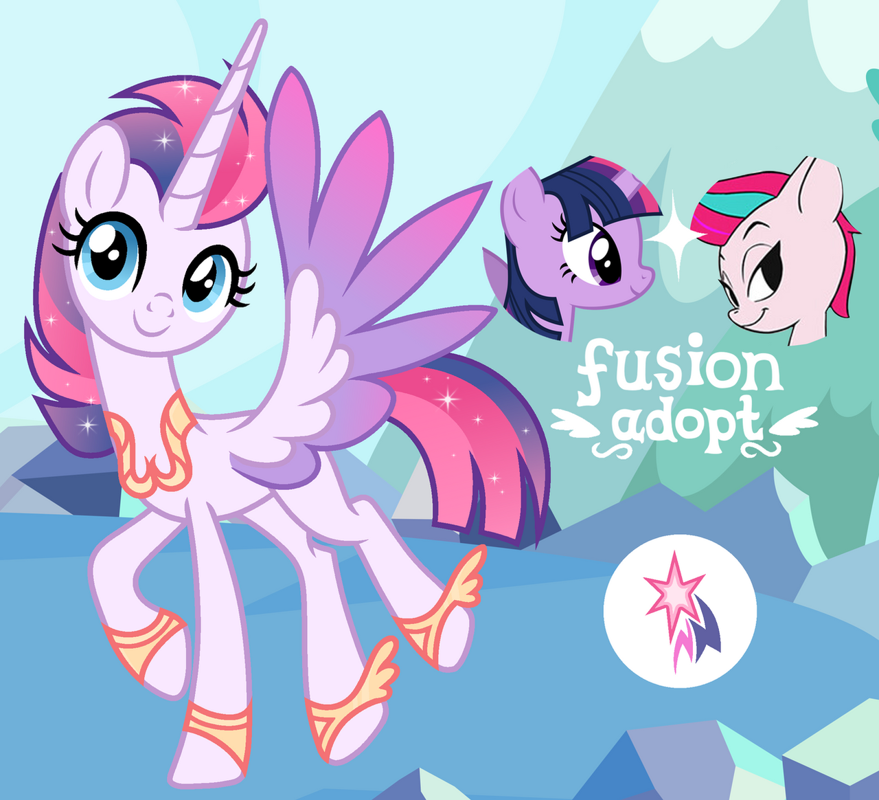 #3581611 - safe, artist:vi45, twilight sparkle, zipp storm, oc, alicorn, pony, g4, g5, concave ...