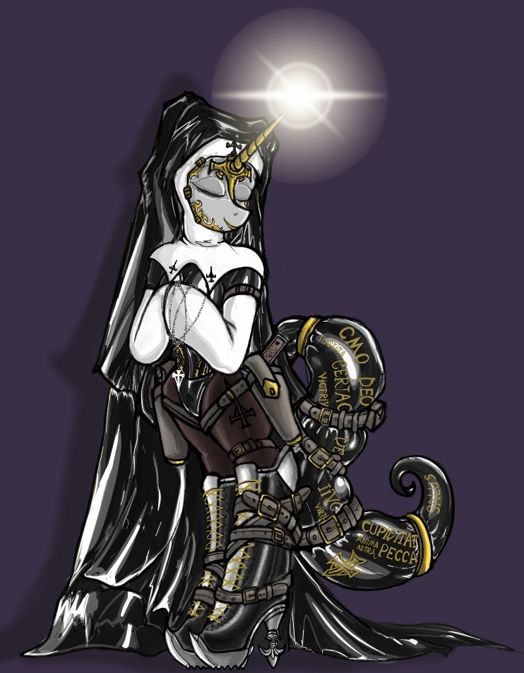 #3583121 - suggestive, oc, oc only, unicorn, boots, gun, horn, latex ...