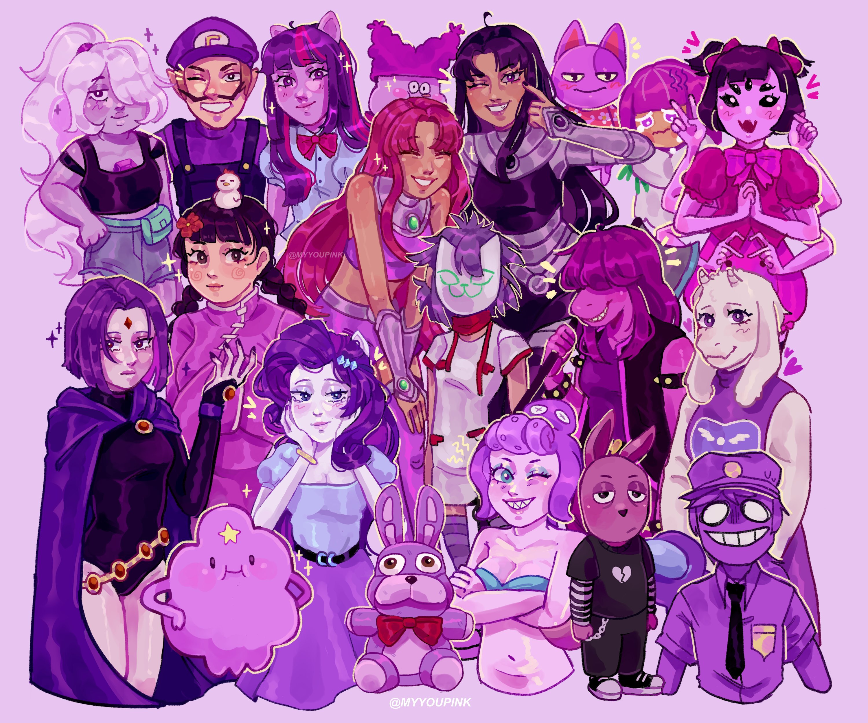 #3583560 - safe, artist:myyoupink, rarity, twilight sparkle, alien ...