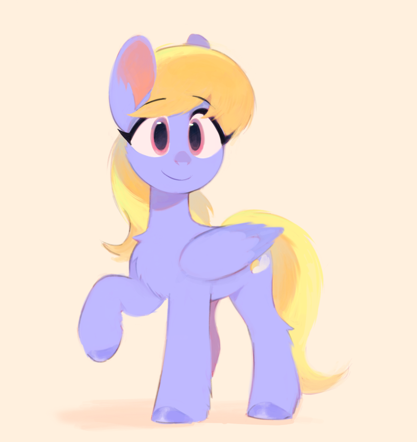 #3603410 - safe, artist:unclechai, cloud kicker, pegasus, pony, g4, background pony, female ...