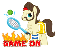 #3604735 - safe, ace point, earth pony, g4, official, 2d, ball ...