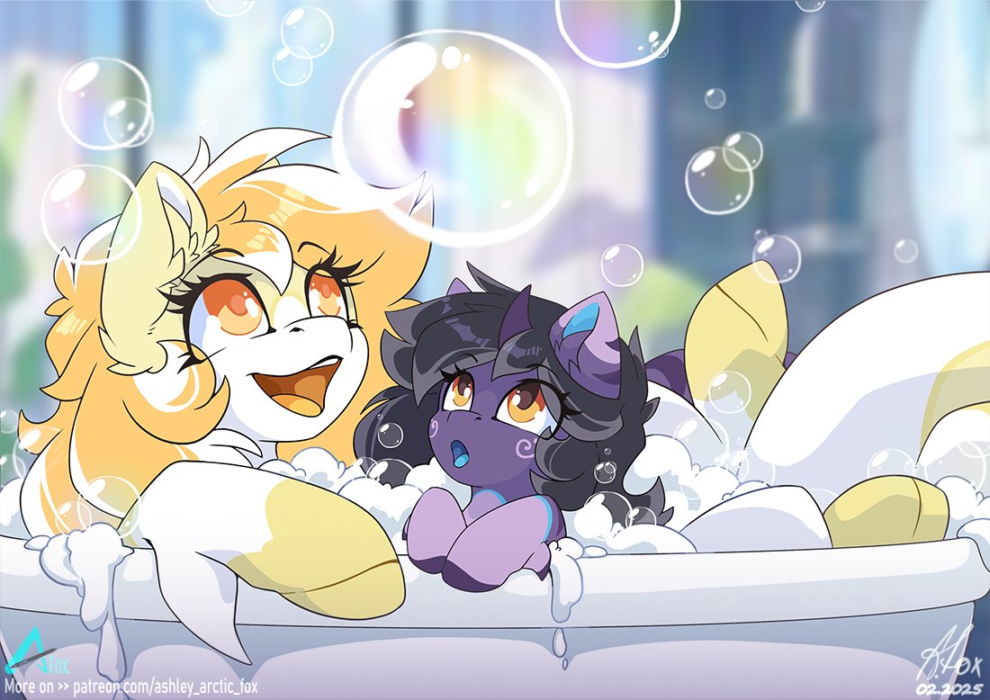 #3605847 - safe, artist:arctic-fox, oc, oc only, oc:orange cream, oc:rivibaes, original species ...