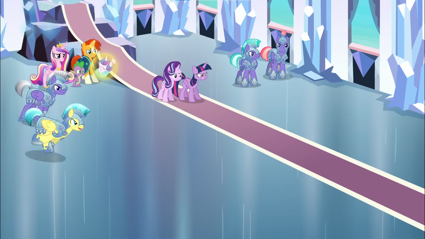 #3606859 - safe, screencap, amethyst stone, crystal hoof, princess ...