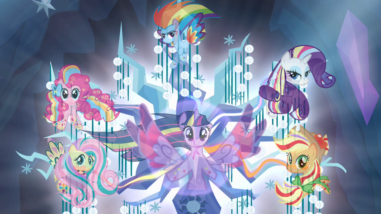 #3609437 - safe, applejack, pinkie pie, rainbow dash, rarity, tree of ...