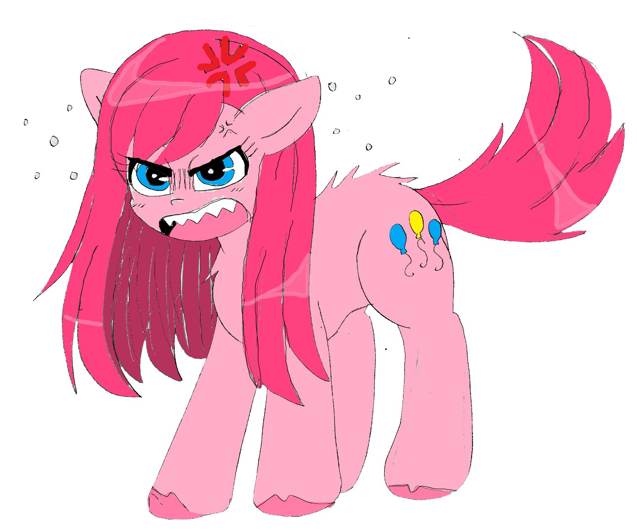 #3609602 - safe, pinkie pie, earth pony, pony, g4, angry, behaving like ...