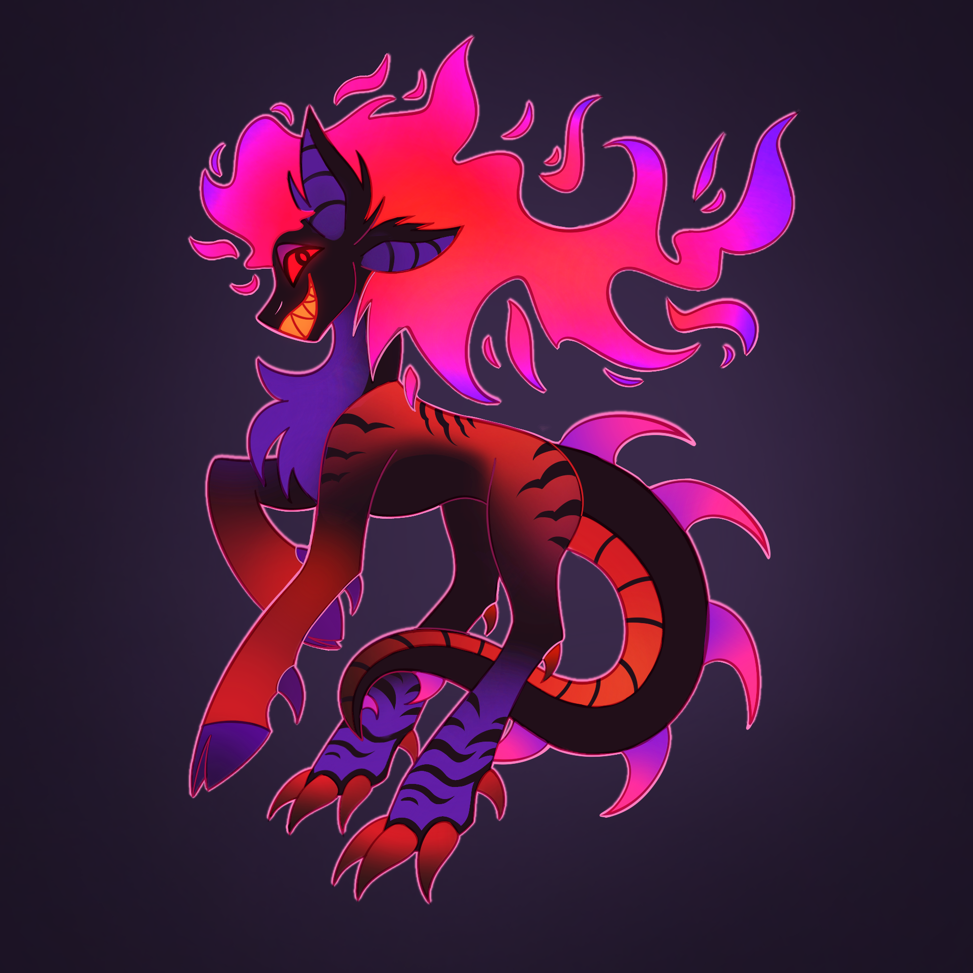 #3609612 - safe, artist:kutemango, oc, dragon, hybrid, lizard, pony ...