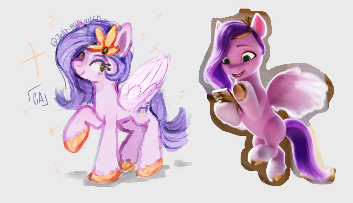 #3609648 - safe, artist:jelly_hamwich, pipp petals, pegasus, pony, g5 ...