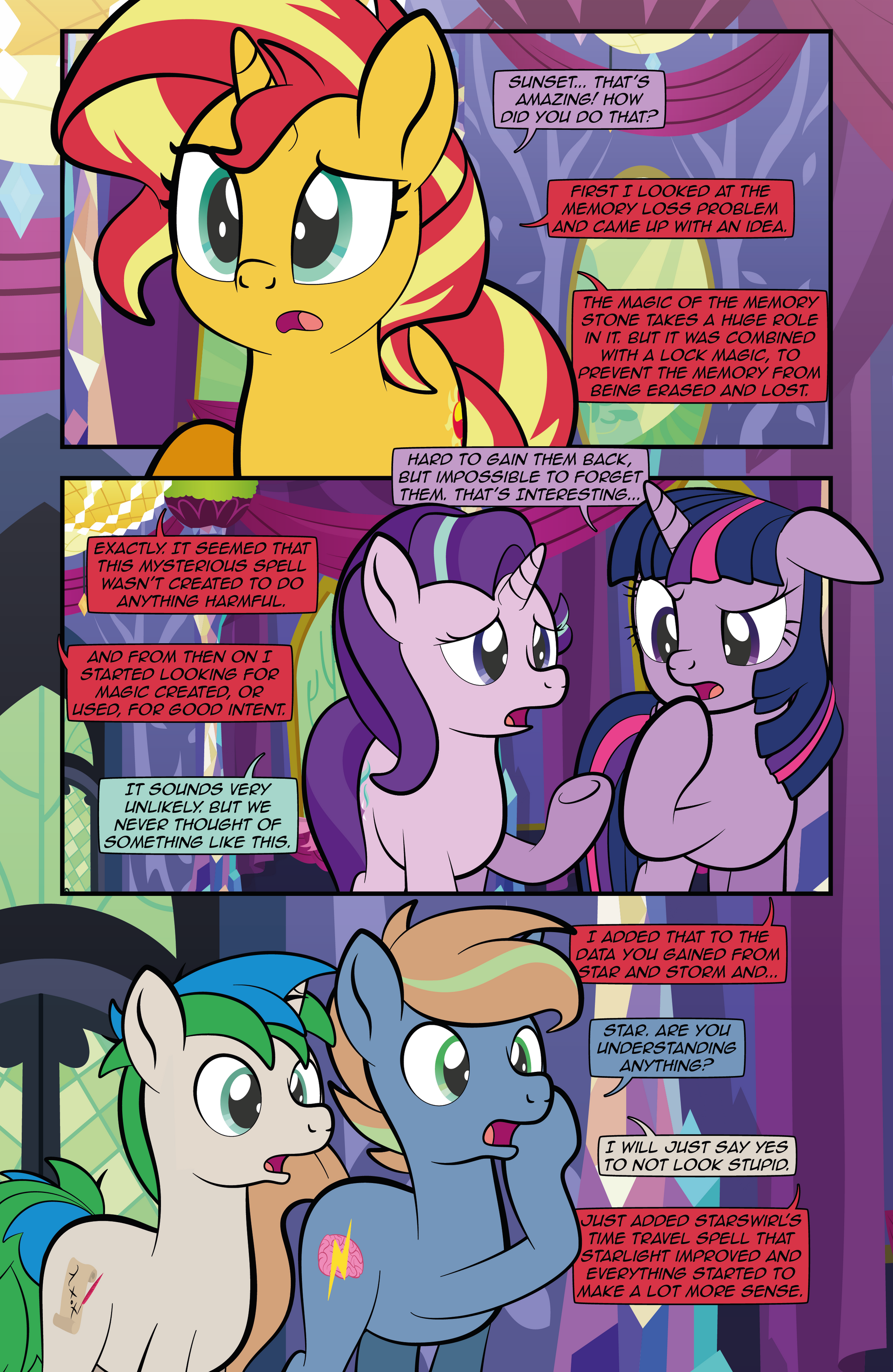 #3610021 - safe, artist:alexdti, starlight glimmer, sunset shimmer, twilight sparkle, oc, oc ...