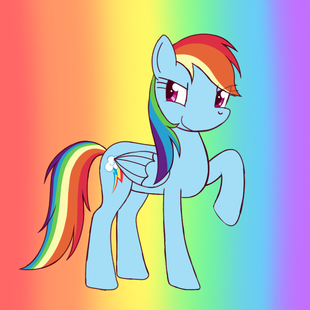 #3610318 - safe, artist:rainbownova231, rainbow dash, pegasus, pony, g4 ...