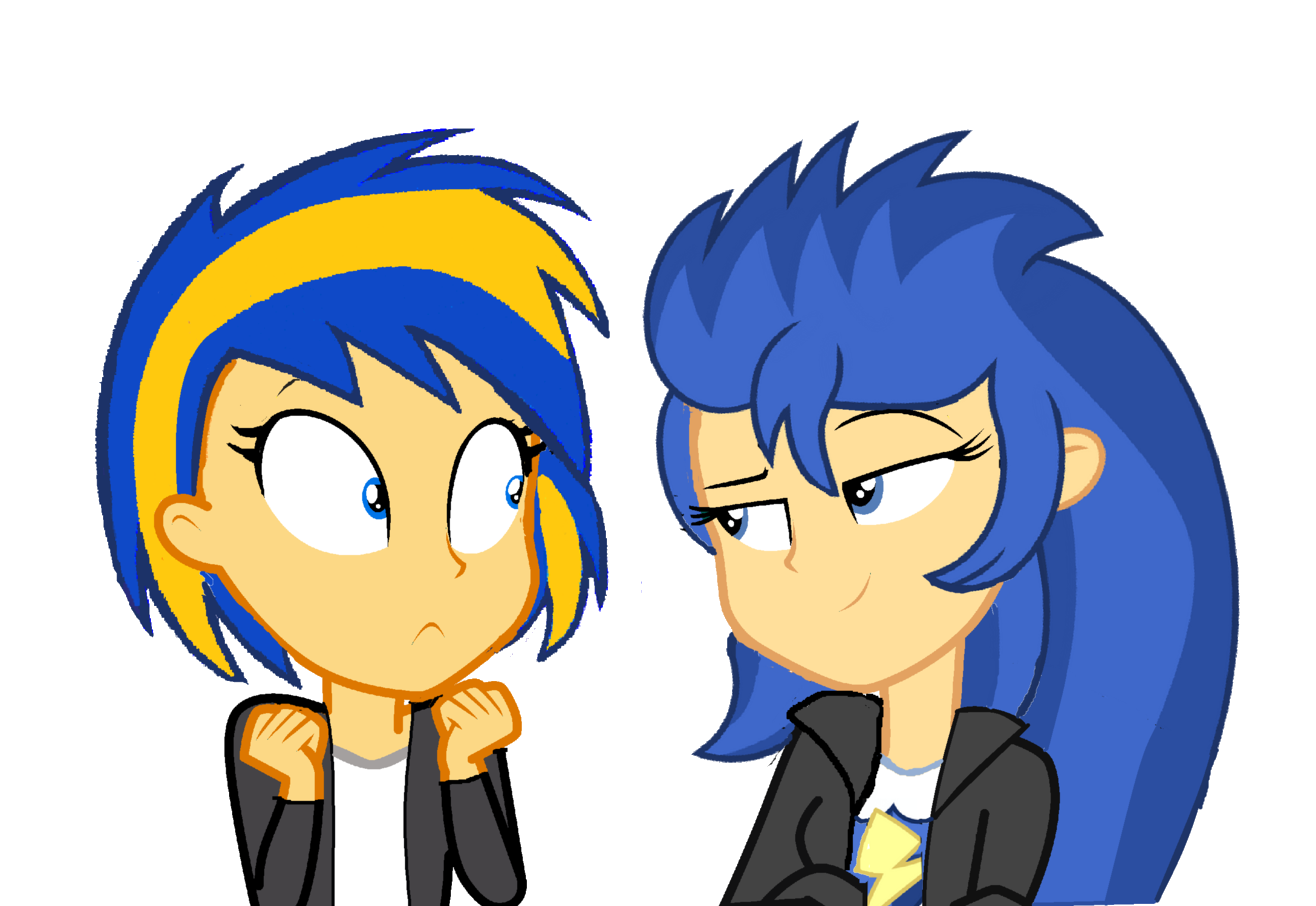 #3610947 - safe, artist:mlpfan3991, flash sentry, oc, oc:flare spark ...