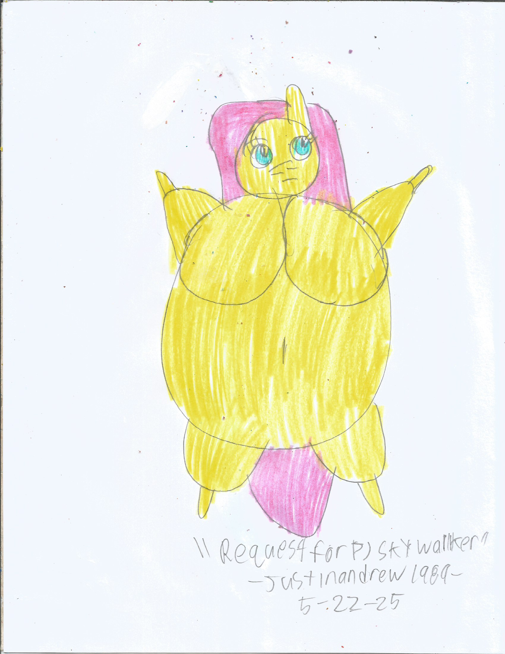 #3611230 - suggestive, artist:justinandrew1984, fluttershy, anthro, g4 ...