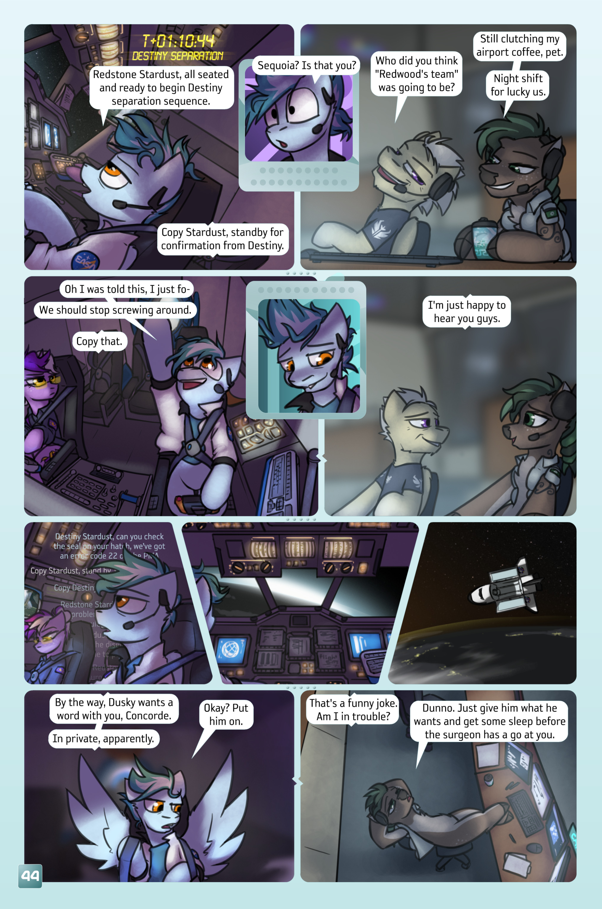 #3612246 - safe, artist:captainhoers, oc, oc:charger (hoers), oc:concorde, oc:rosetta (stardust ...