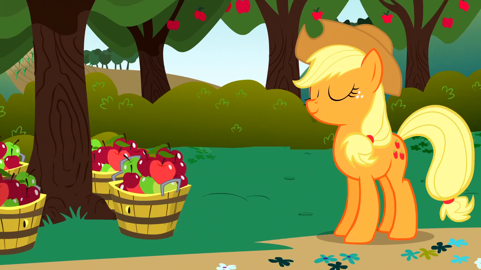 #3613193 - safe, screencap, applejack, pony, friendship is magic, g4 ...