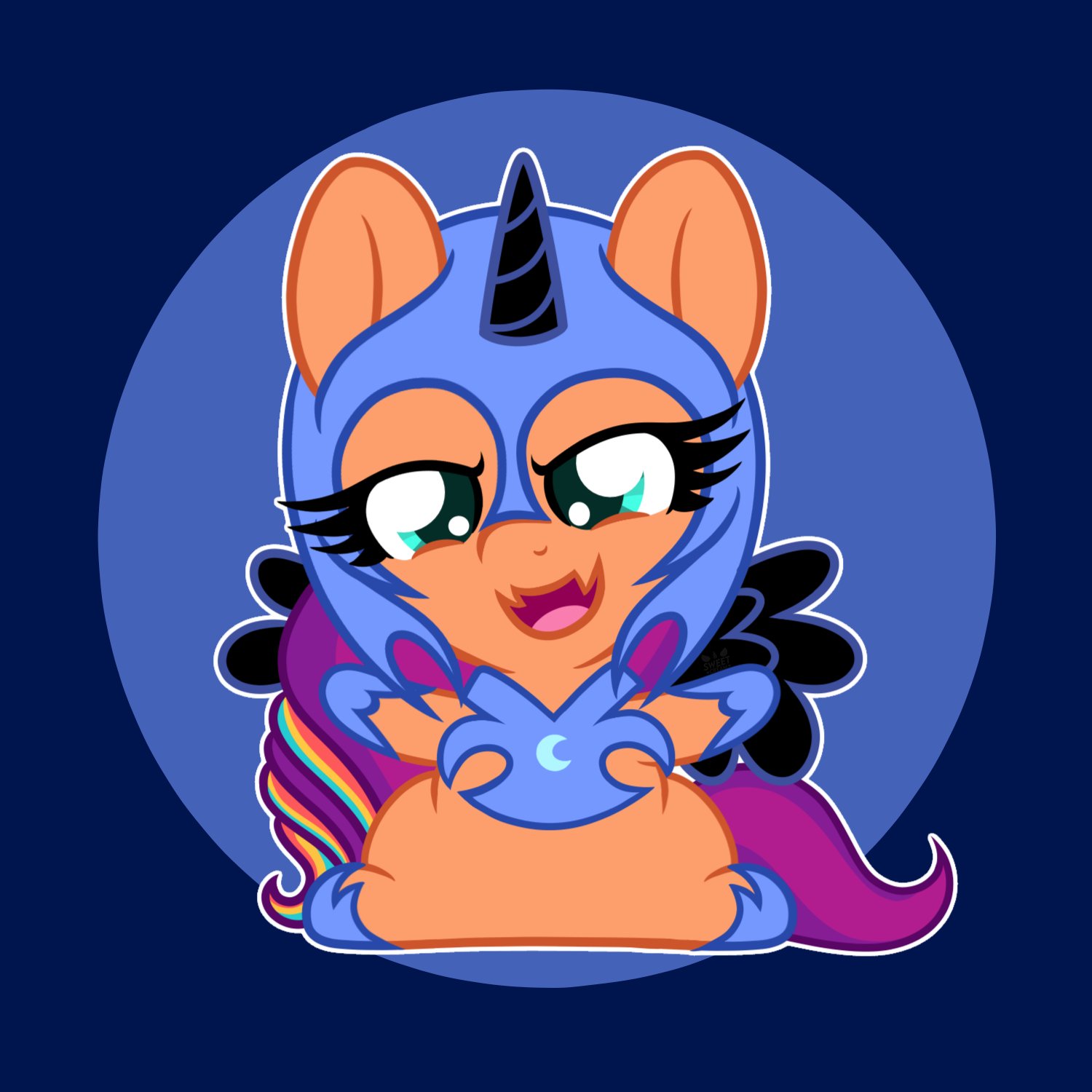 #3613485 - safe, artist:sweet cream, sunny starscout, earth pony, pony ...