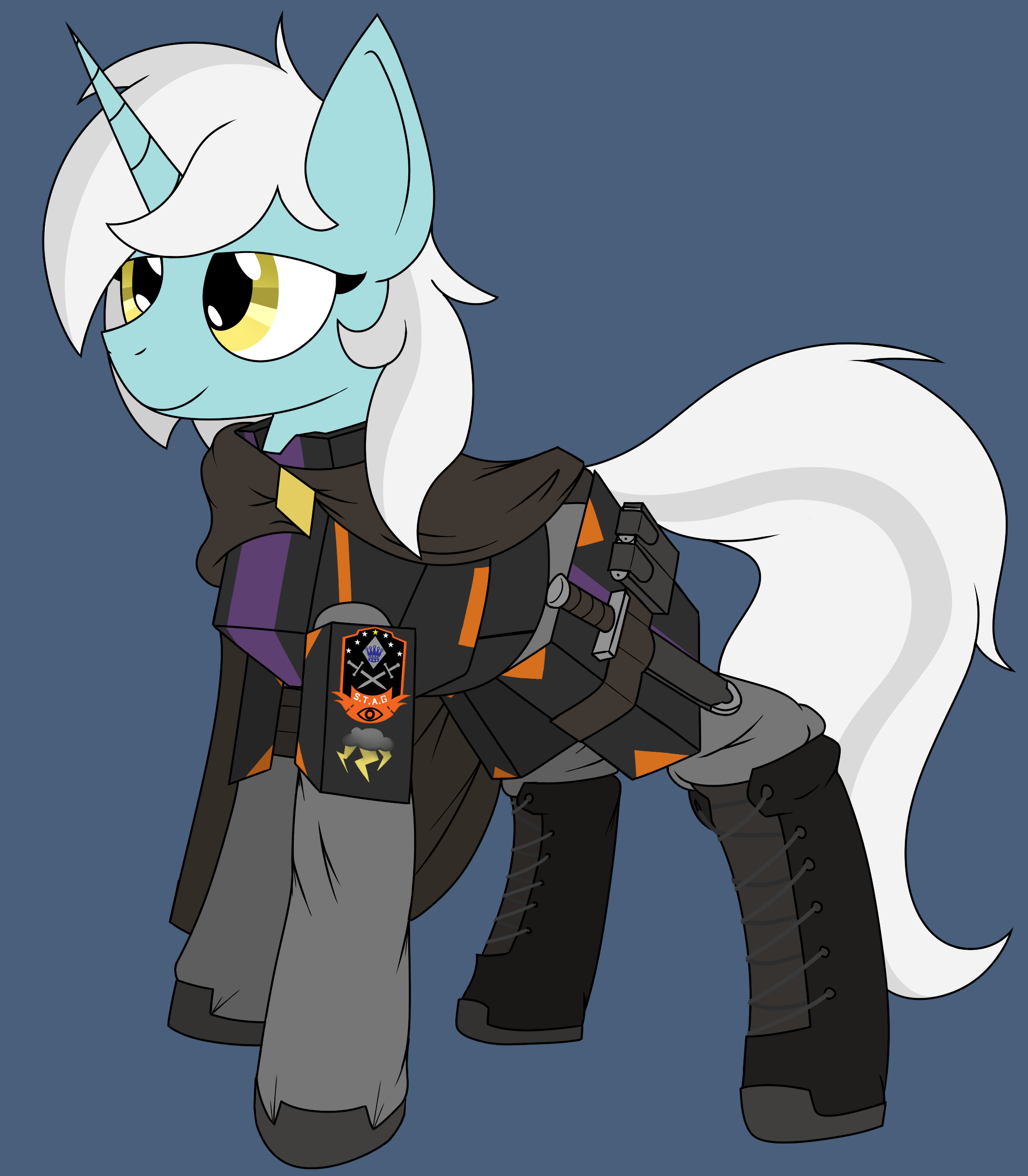 #3613678 - safe, artist:craftedburb, oc, oc only, oc:arc light, pony ...