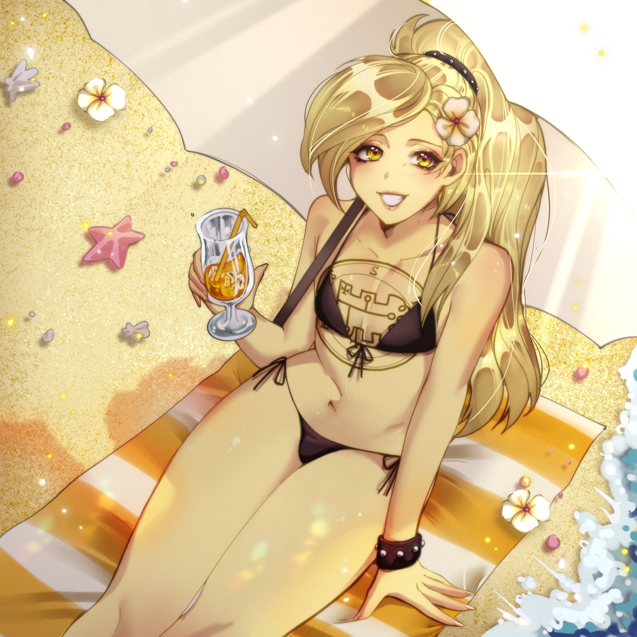 #3599526 - suggestive, artist:karmellittaa, oc, oc only, oc:heartbreaker (flowerblossom), human ...